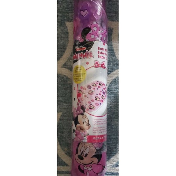 Disney | Bath | Disney Junior Minnie Mouse Bath Mat 525x27 Inches ...